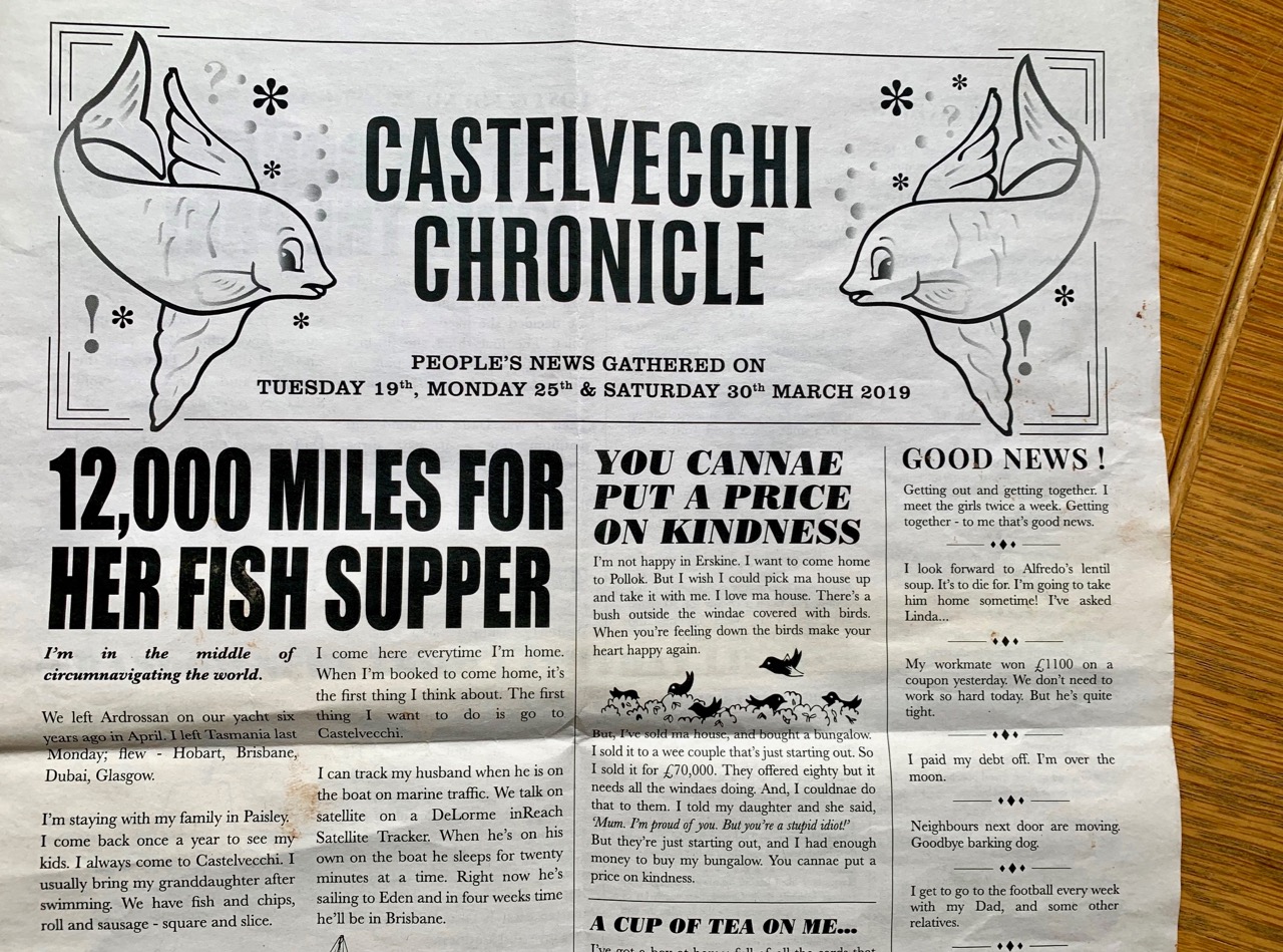 Castelvecchi Chronicle – François Matarasso